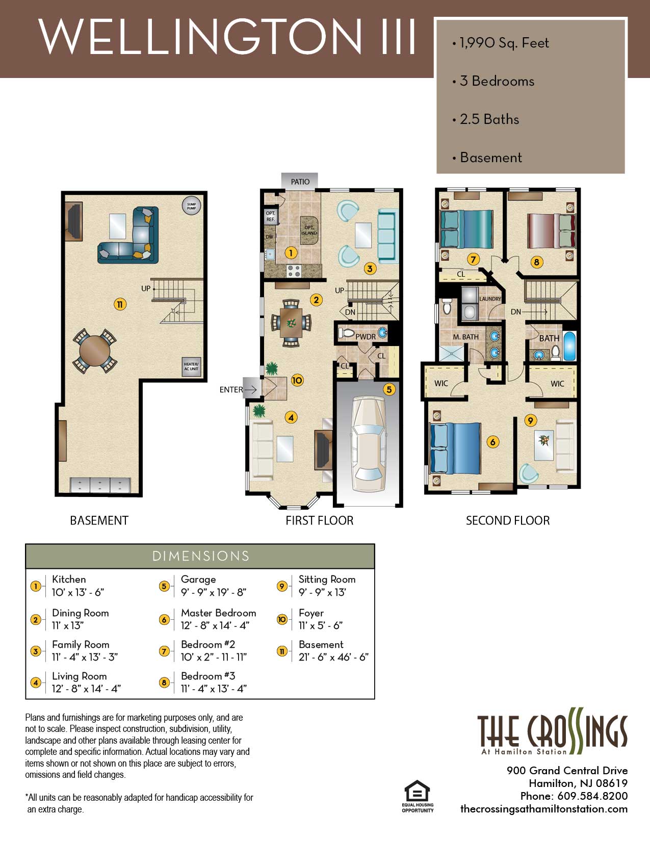 Luxurious Floor Plans | The Crossings At Hamilton Station